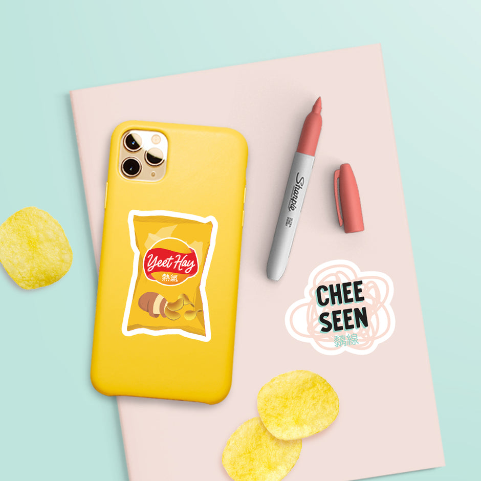 Asian-themed stickers by I'll Know It When I See It